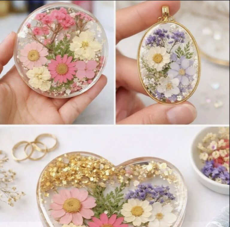 Dry Flowers for Resin Art, Jewelry Making, Keychain, Coaster, Tray ...
